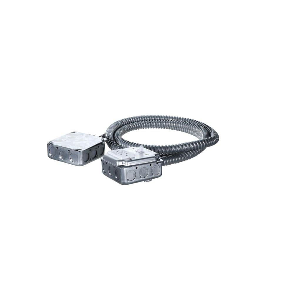 Diversitech 8 ft. Metallic Whip Assembly for Furnaces with 1/2 in ...