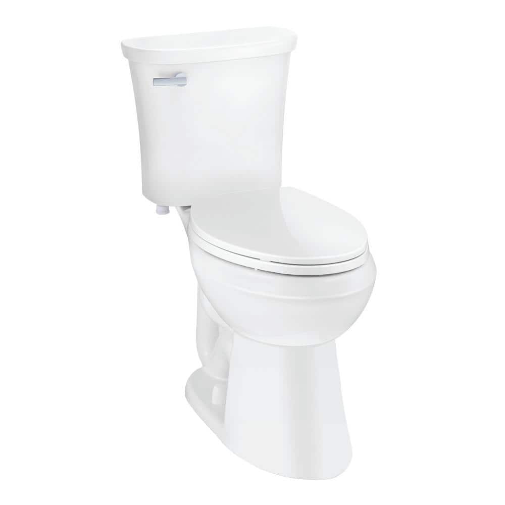 Premier Power Flush 2-piece 1.28 GPF Single Flush Elongated Toilet in ...