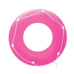 Poolmaster Pink Neon Frost Swimming Pool Float Tube 01446