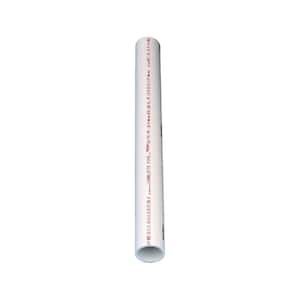 Charlotte Pipe 1 in. x 10 ft. PVC Schedule 40 Tubing DWV Pipe ...
