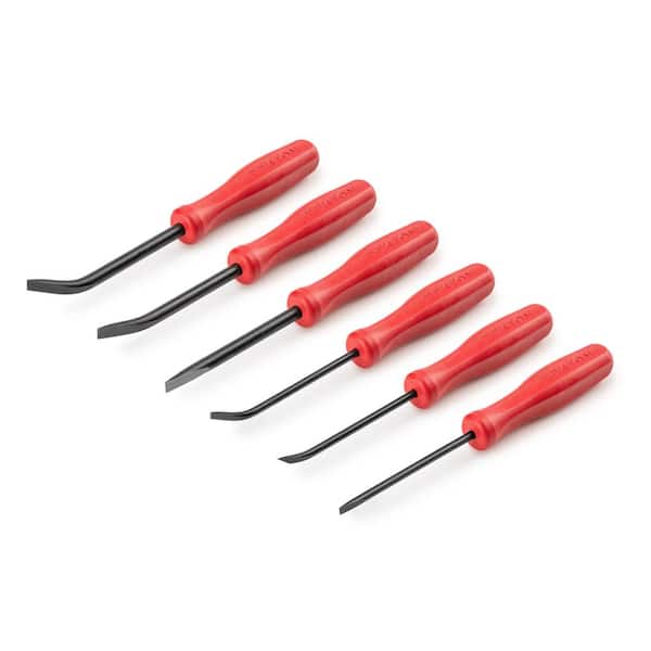 TEKTON Mini Pry Bar Set 6 Piece LRD90806 The Home Depot