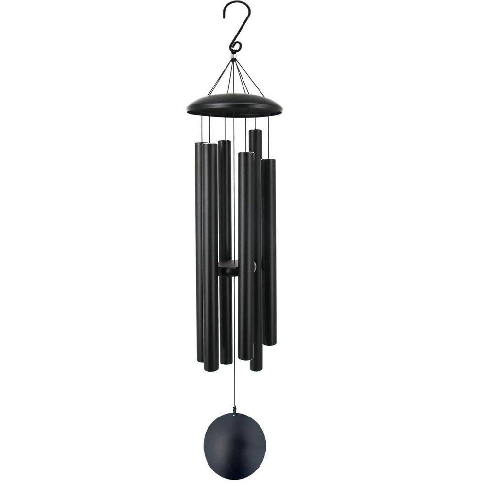 Phewnyzo 45 in. Large Wind Chimes with 6 Heavy Tubes Deep Tone Outdoor ...
