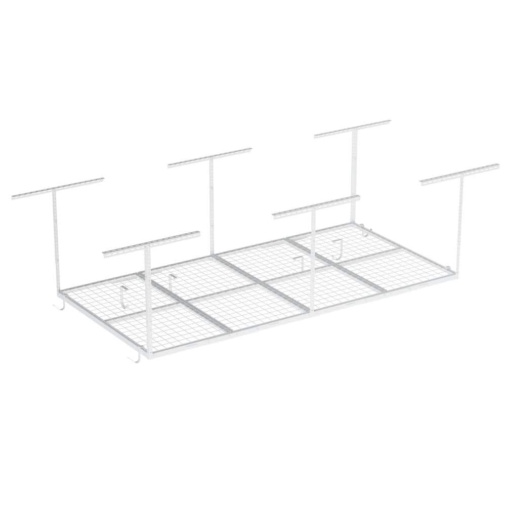 FLEXIMOUNTS OHK Series 48 in. W x 96 in. D x 22-40 in. H White Ceiling ...