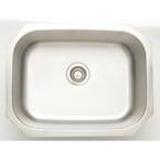 Sterling Latitude 25 in. x 22 in. Vikrell Self-Rimming Utility Sink in ...