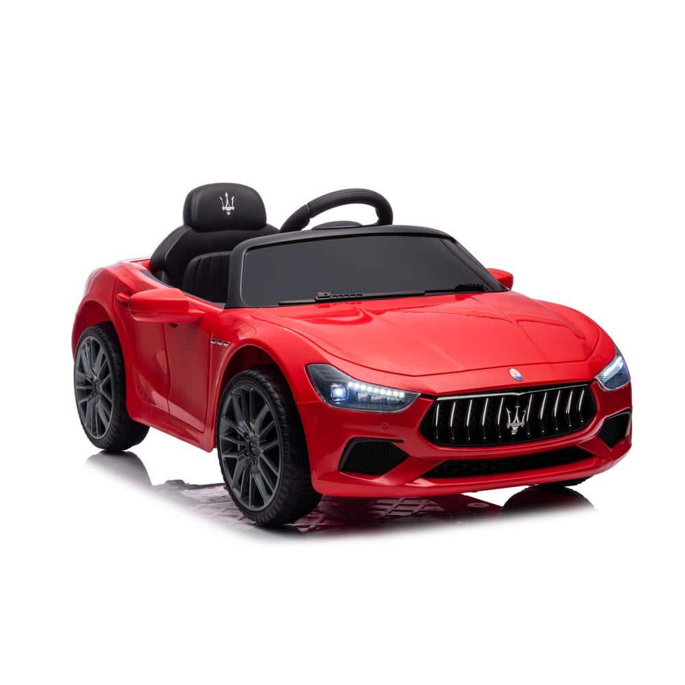 Zeus & Ruta 12-Volt Rechargeable Battery Powered Electric Car with 2 ...