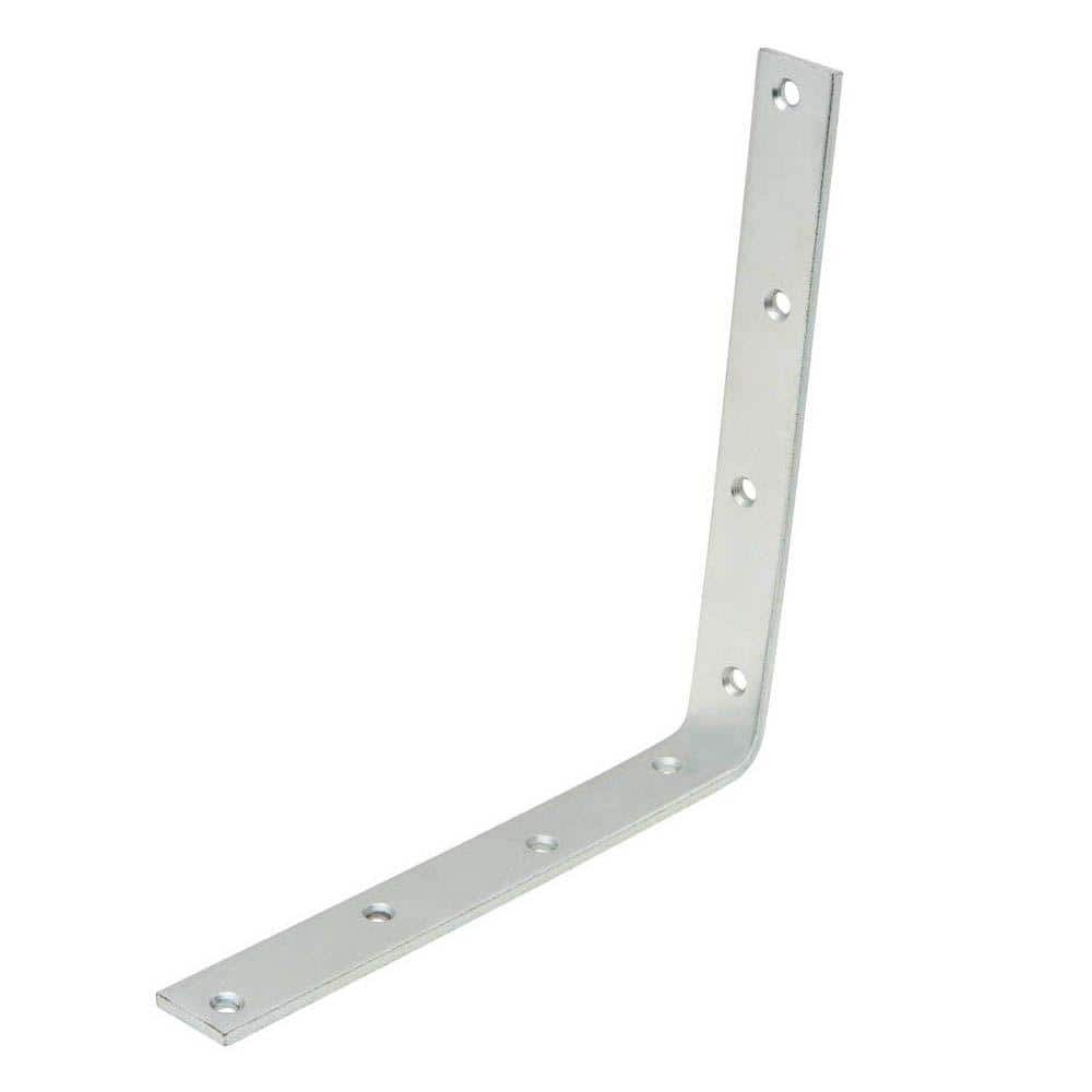 Everbilt 10 in. Zinc-Plated Corner Brace 24552 - The Home Depot