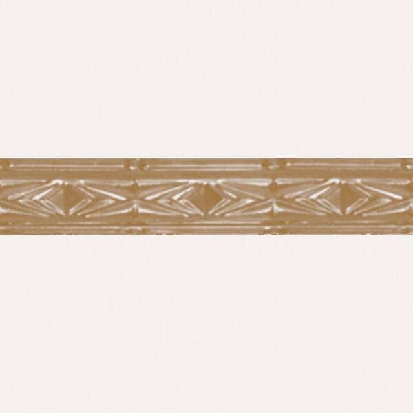 Shanko 909 Brass Plated Steel Cornice 3 in. x 4 ft. Length B909 - The ...