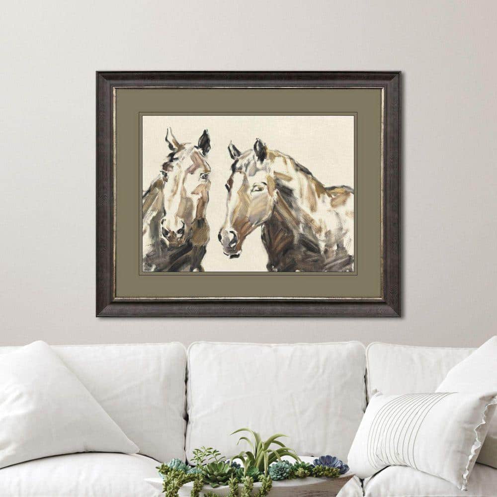 Paragon Equine Sketch by Hegre 1 Piece Framed Giclee Animal Art Print ...
