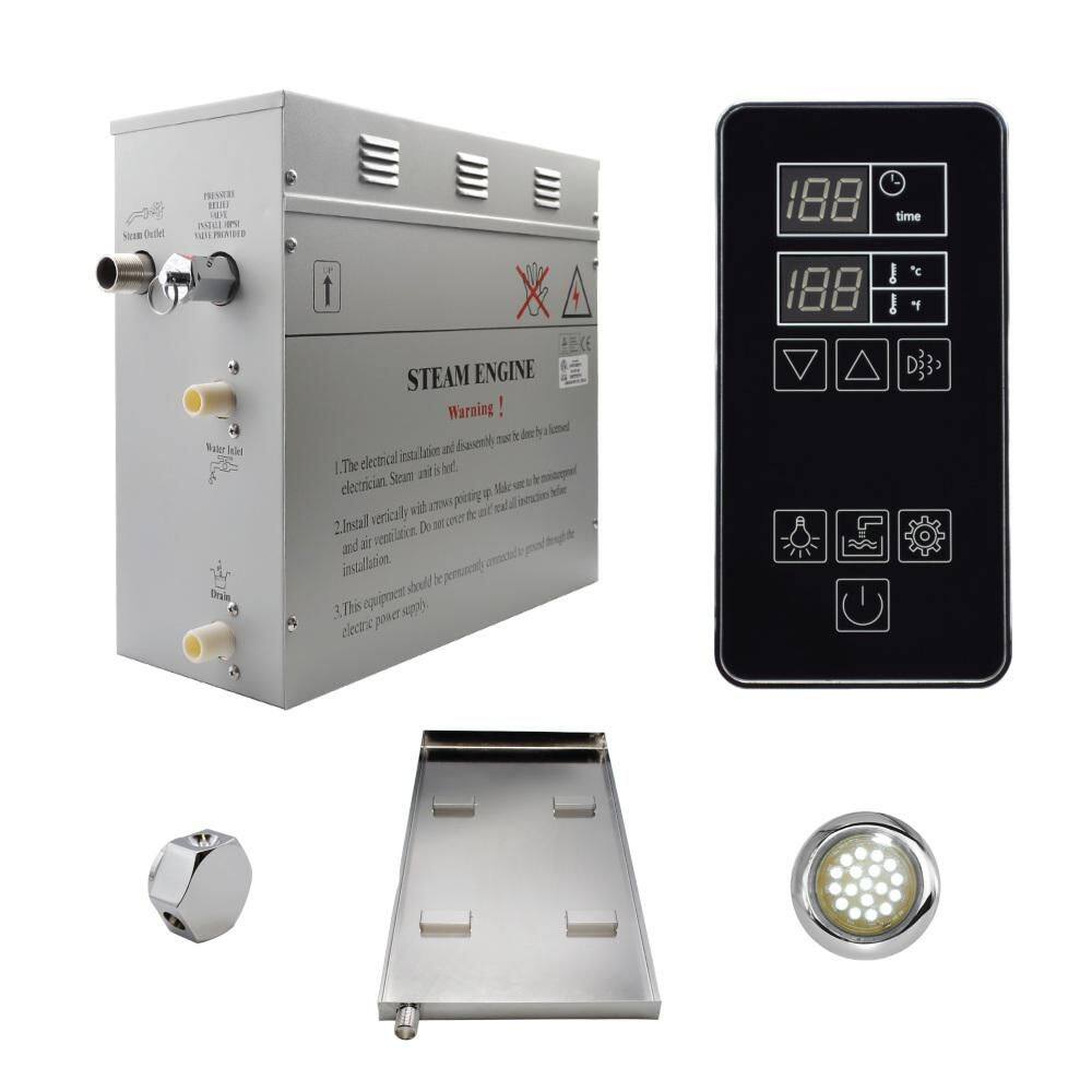 Steam Planet Superior SteamPoint 9kW Steam Bath Generator, Self-Draining with Digital Keypad in ...
