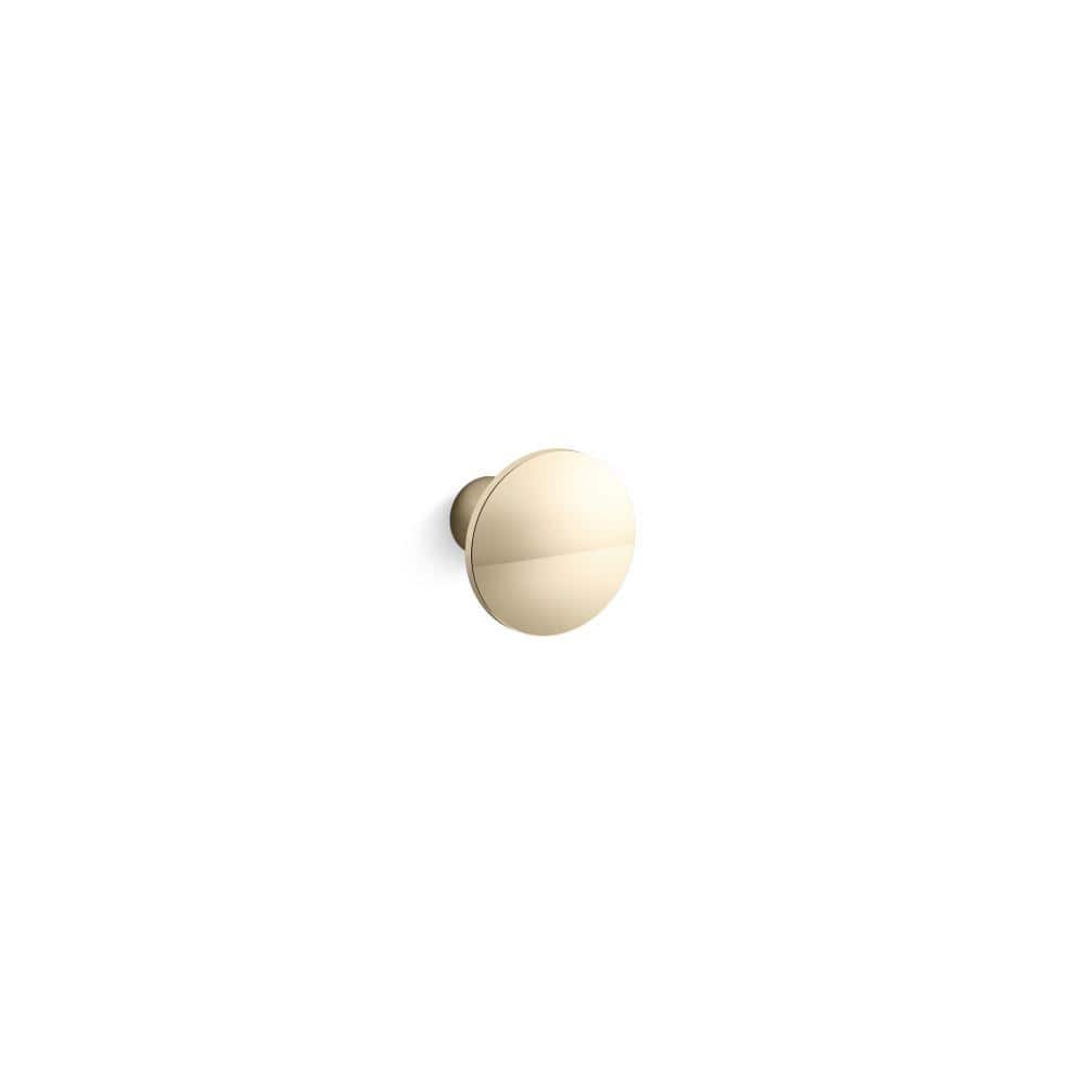 KOHLER Components 1 .5 in. Vibrant French Gold Cabinet Knob 78385-AF ...