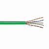 Syston Cable Technology 1000 ft. Green 23/4 Solid CU CAT-6E CMP (Plenum ...