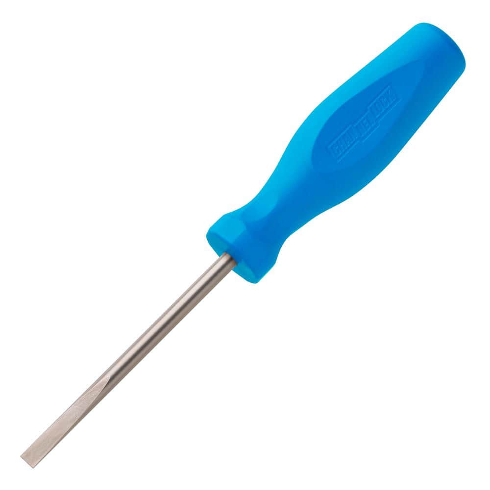 Channellock 4 in. 1/4 in. Slotted Screwdriver Magnetic Tip Tri-Lobe ...