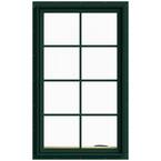 Andersen 28-3/8 in. x 48 in. 400 Series White Clad Wood Casement Window ...