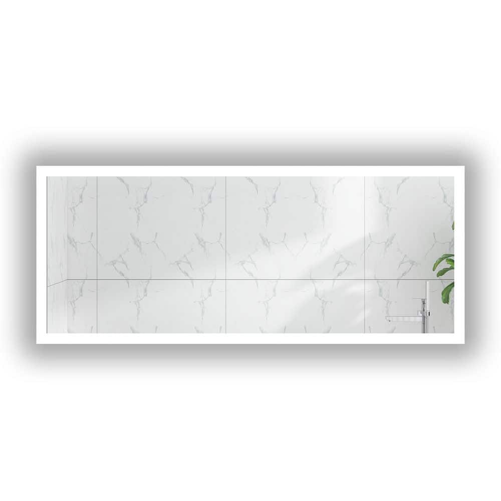 castellousa Smart Sabrina 72 in. W x 30 in. H Rectangular Frameless ...