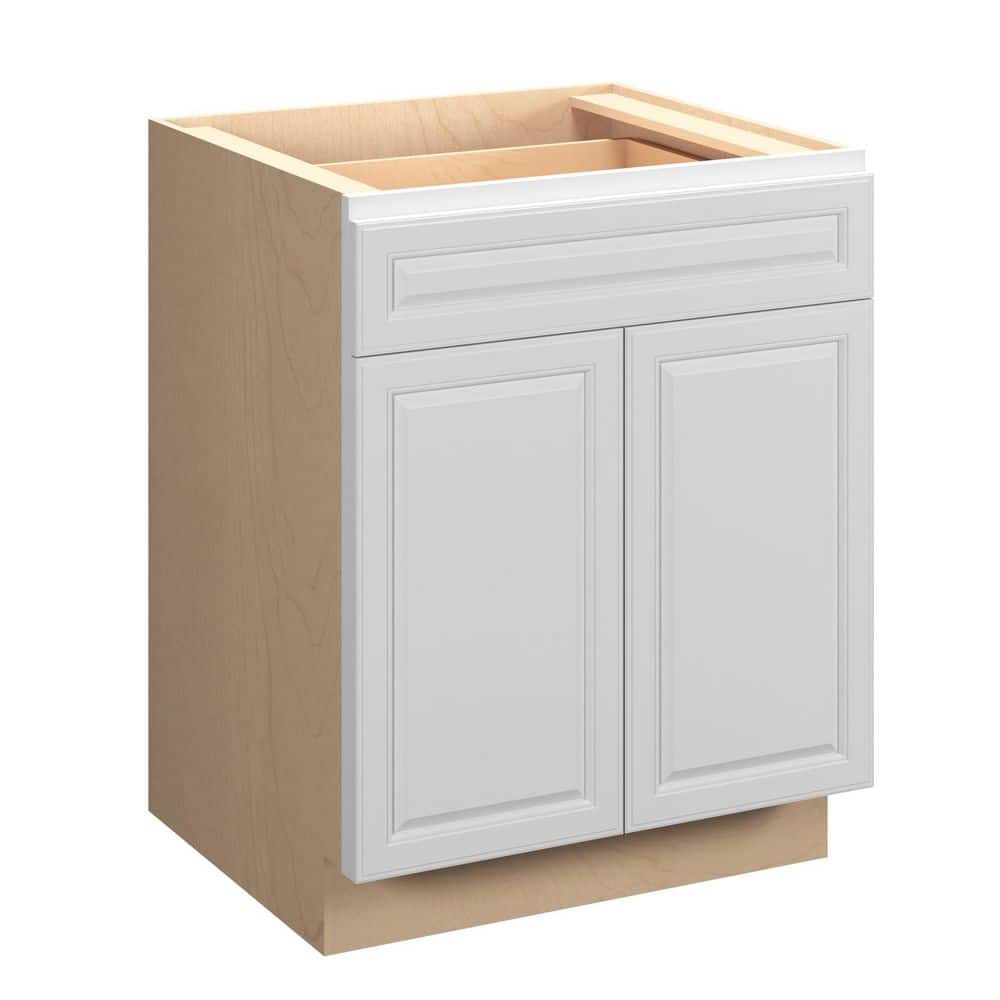 Kunal Kitchens Brighton Raised 24 in. W x 34.5 in. H x 24 in. D Plywood ...