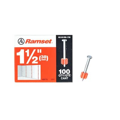 Ramset 3 in. Drive Pins (100-Pack) 00794