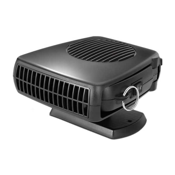 Aoibox 200-Watt Black Indoor Electric Space Heater with Adjustable Wind ...