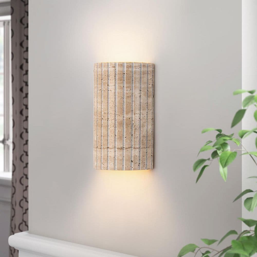 Reviews for MENCOLULU 5.11 in. 1-Light Modern Semi-Cylinder Dimmable ...