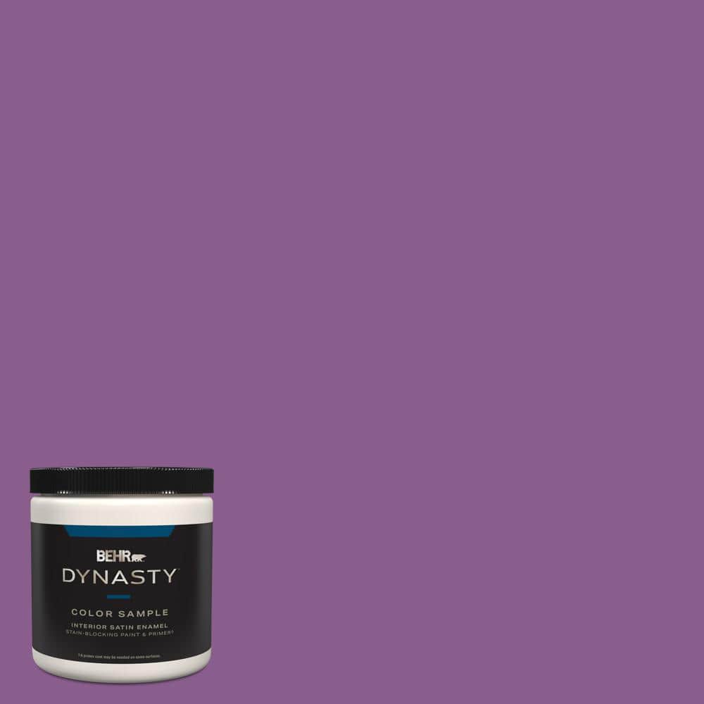 Reviews for BEHR DYNASTY 8 oz. #670B-7 Candy Violet Satin Enamel Stain ...