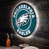 Evergreen Philadelphia Eagles Round 23 in. Plug-in LED Lighted Sign ...