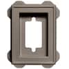 Builders Edge 7.75 in. x 7.75 in. #008 Clay Recessed Mini Mounting ...