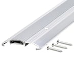 M-D Building Products Deluxe Low 3-3/4 in. x 93 in. Aluminum Threshold ...