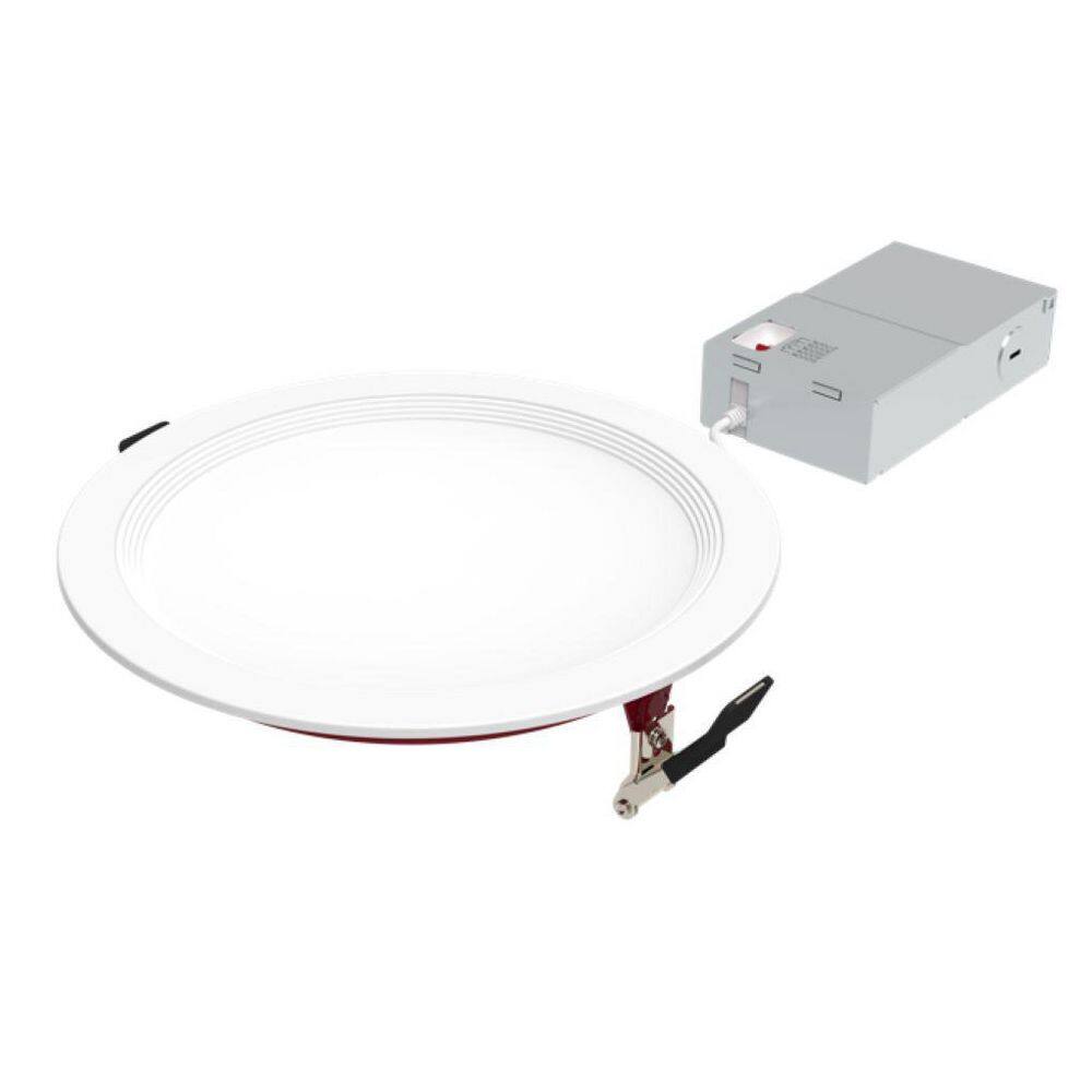 HALCO LIGHTING TECHNOLOGIES 8 in. Fire Rated Slim Adjustable CCT IC ...