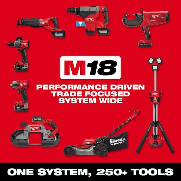 Milwaukee M18 FUEL RINGER Roll Groover For 1-1/4 in - 4 In. Sch 10/40 ...