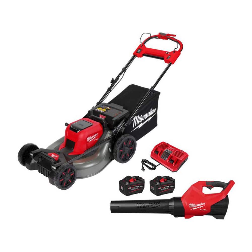 Milwaukee M18 FUEL 18V 21 in. Brushless Cordless Dual Battery Self ...