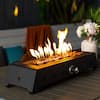 Outdoor 28 in. Portable Propane Fire Pit Table with Quick Connect Joint ...