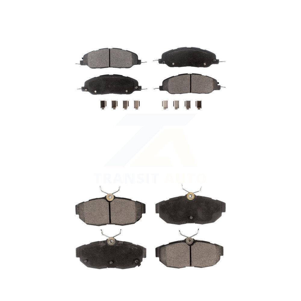 TEC Front Rear Ceramic Brake Pads Kit For Ford Mustang KTC-100216 KTC ...