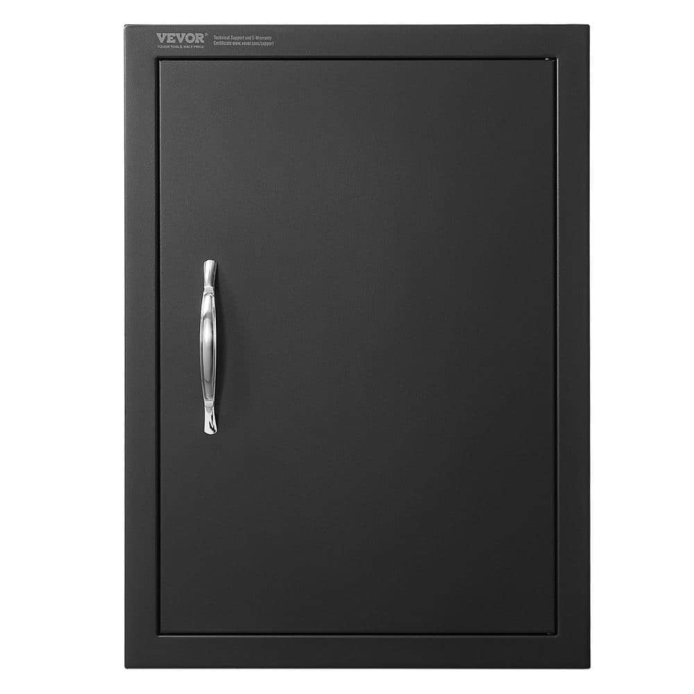 Vevor 16 In W X 22 In H Single Outdoor Kitchen Door Bbq Access Door Cold Plate Flush Mount