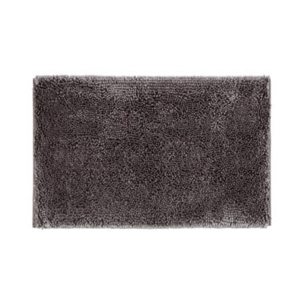 Home Dynamix Lillian August Radiance 20 in. x 32 in. Gray Bath Mat 2-LARAD-451 - The Home Depot