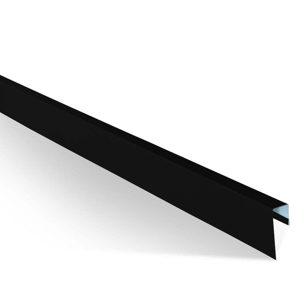 UNION CORRUGATING COMPANY 2 in. x 4-1/2 in. x 10 ft. Black Galvanized ...