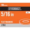 Everbilt 5/16 in. Zinc Flat Washer (100-Pack) 807702 - The Home Depot