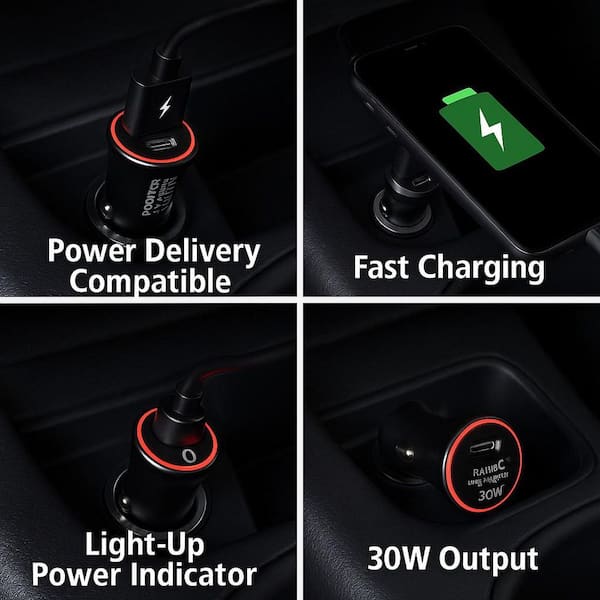 Tech and Go 2-Port Car Charger, PD 141 2001 TG3 - The Home Depot