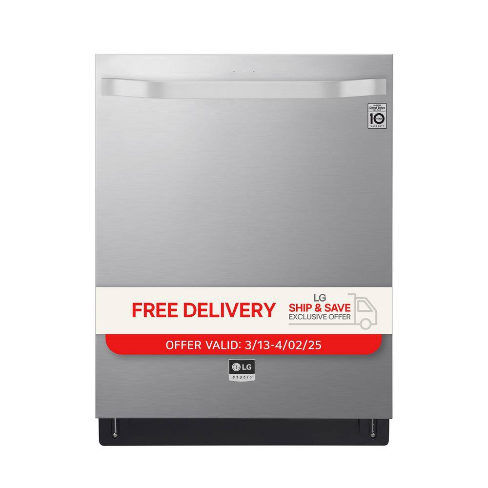 Reviews for LG STUDIO 24 in. SMART Top Control Built-In Dishwasher in ...