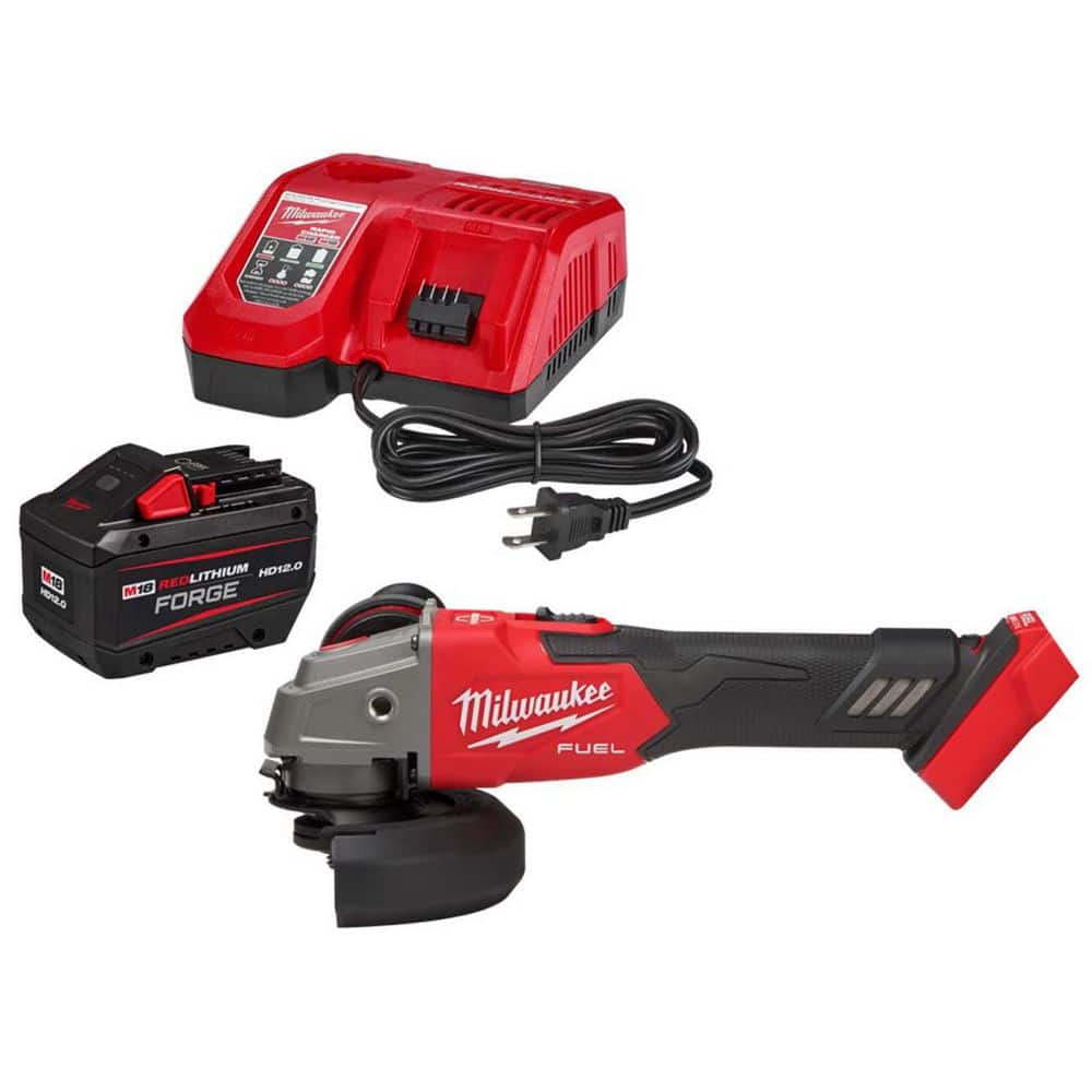 Milwaukee M18 18-Volt Lithium-Ion REDLITHIUM FORGE Starter Kit with 12 ...