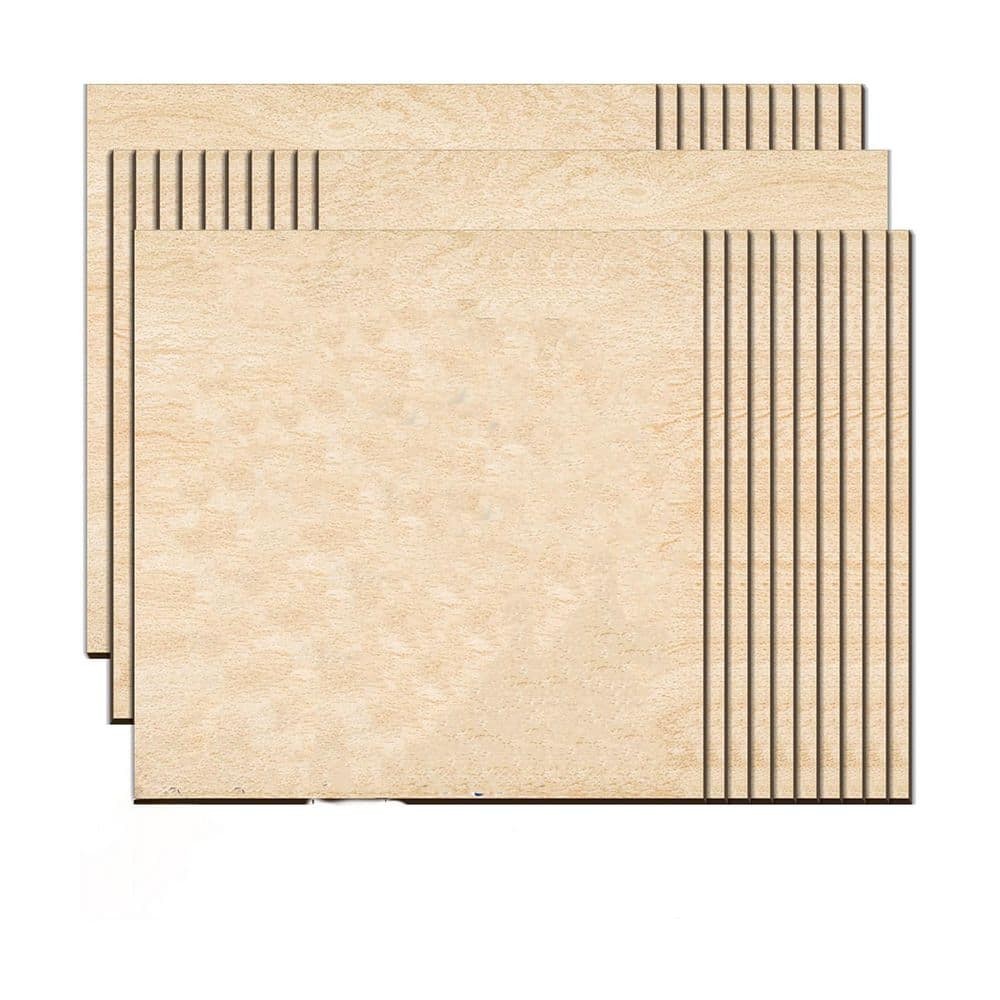 Afoxsos 1/8in. x 12in. x 12in. Basswood Project Panel, 30-Pack, Thin ...