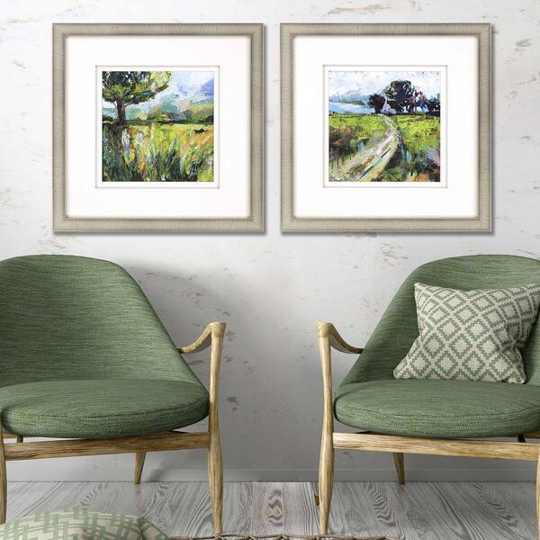 Paragon Vertentes 2 Piece Framed 2 Piece Nature Art Print 26 in. x 26 ...
