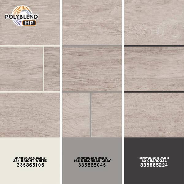 TrafficMaster Capel Ash 6 in. x 24 in. Matte Ceramic Wood Look Floor ...