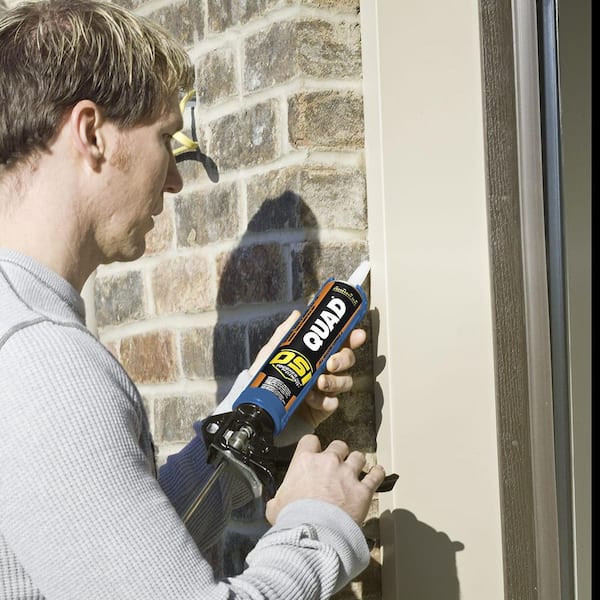 LP SmartSide Cedar 3/8 in. x 4 ft. x 8 ft. Siding and QUAD Advanced 10 ...