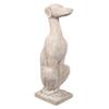 Design Toscano 35.5 in. H Italian Greyhound Art Deco Whippet Sentinel ...
