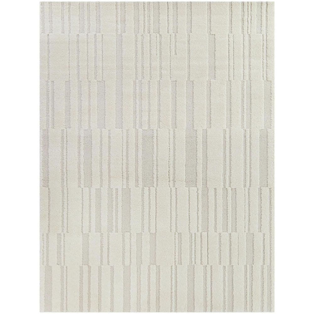 BALTA Clifton Cream 7 ft. 10 in. x 10 ft. Abstract Area Rug 3101433 ...
