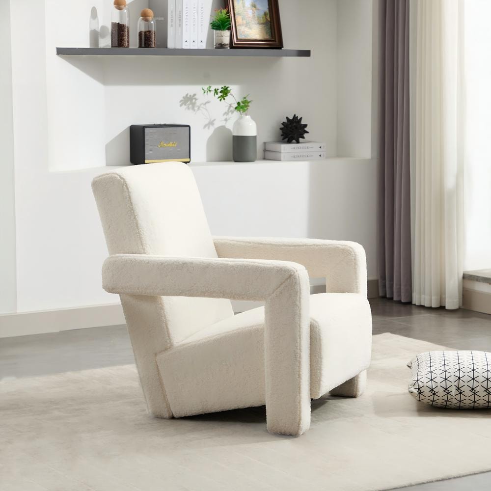 JEAREY Modern Beige Adirondack Chair Interior Design Style Luxurious ...