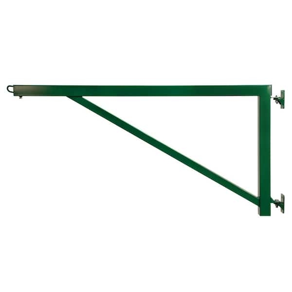Garden Craft 12 ft. x 3 ft. Green Metal Barrier Fence Gate 550015 - The ...