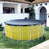 COLOURTREE 28 ft. Diameter Premium Plus Round Navy Blue Above Ground ...