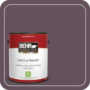 BEHR PREMIUM PLUS 8 oz. #S100-7 Medieval Wine Semi-Gloss Interior ...
