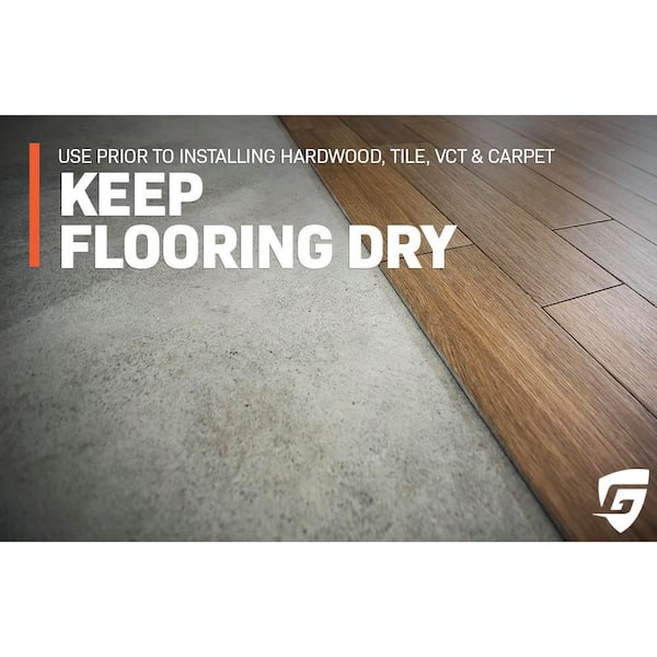 Ghostshield Moisture Vapor Barrier 3 Gal. Clear High-Gloss 2-Part Epoxy ...