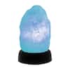 Himalayan Glow Himalayan Ionic Crystal Salt USB Multi-Color Mini Lamp ...